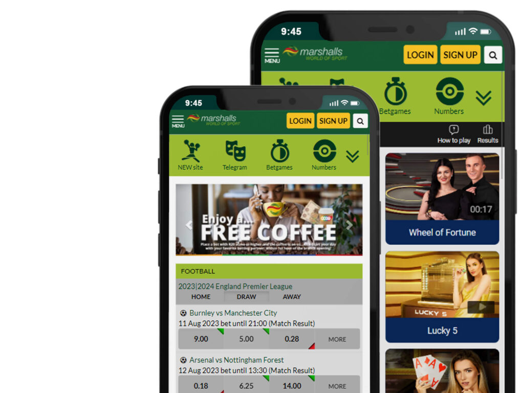 Marshall's World of Sport mobile app: Play on Android and iOS
